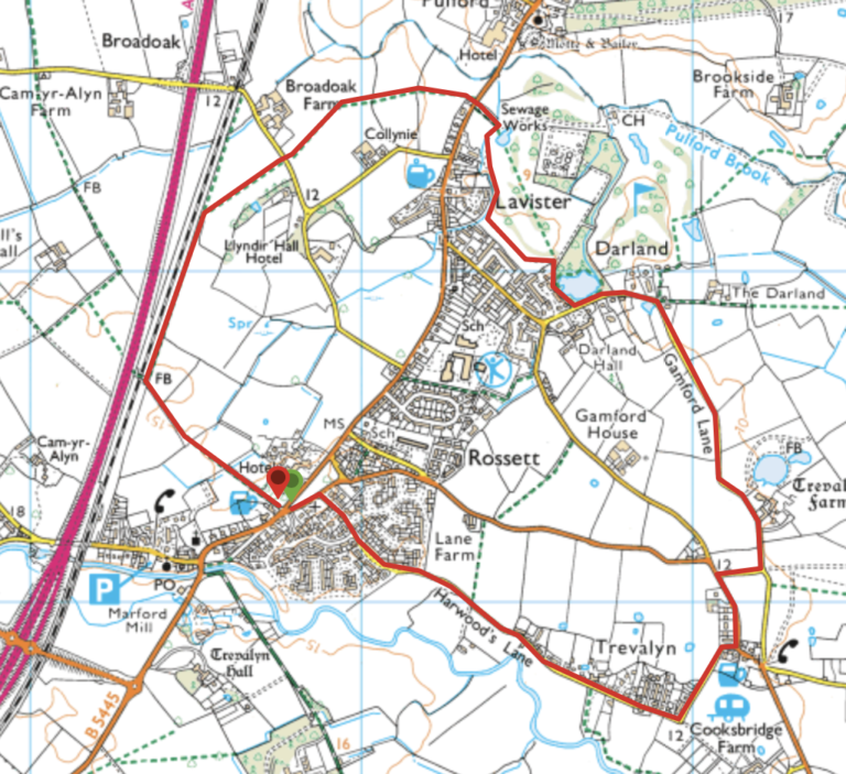 Rossett Heritage Walks - Rossett Village