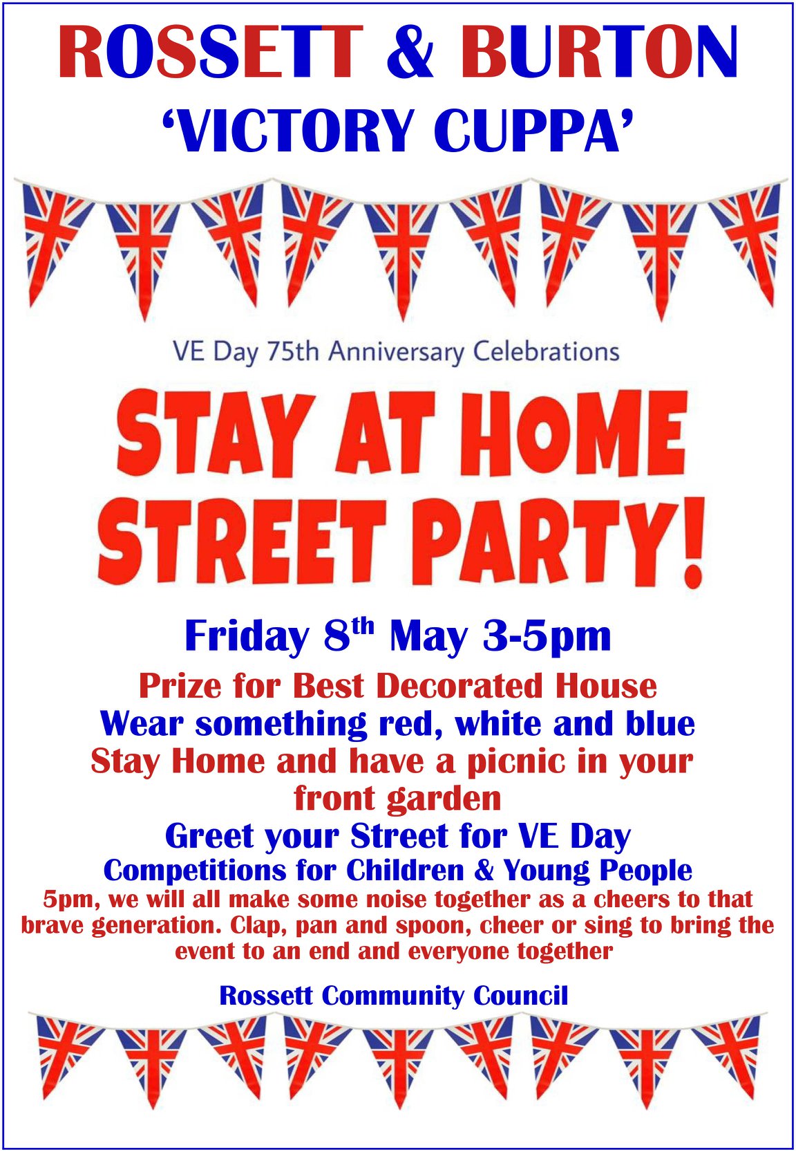 VE Day - 75th Anniversary - Rossett Village
